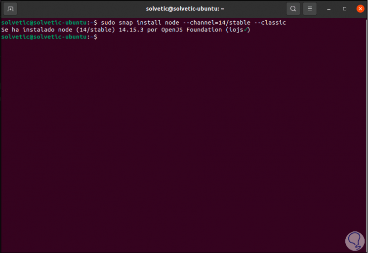 Instalar Node.js y NVM en Ubuntu 21.04 - Solvetic
