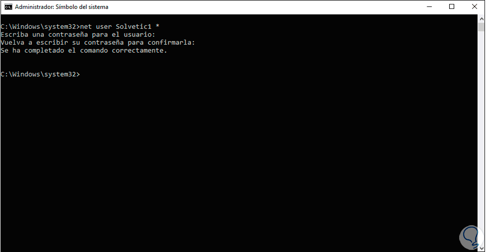 Cambiar contraseña Windows 10 2021 | CMD y Menú - Solvetic