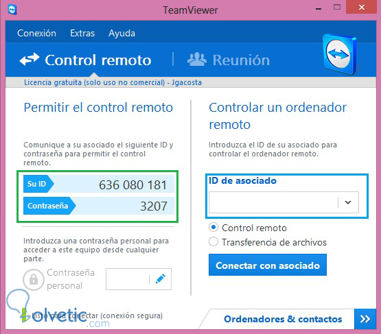 Como conectarse remotamente con TeamViewer - Solvetic